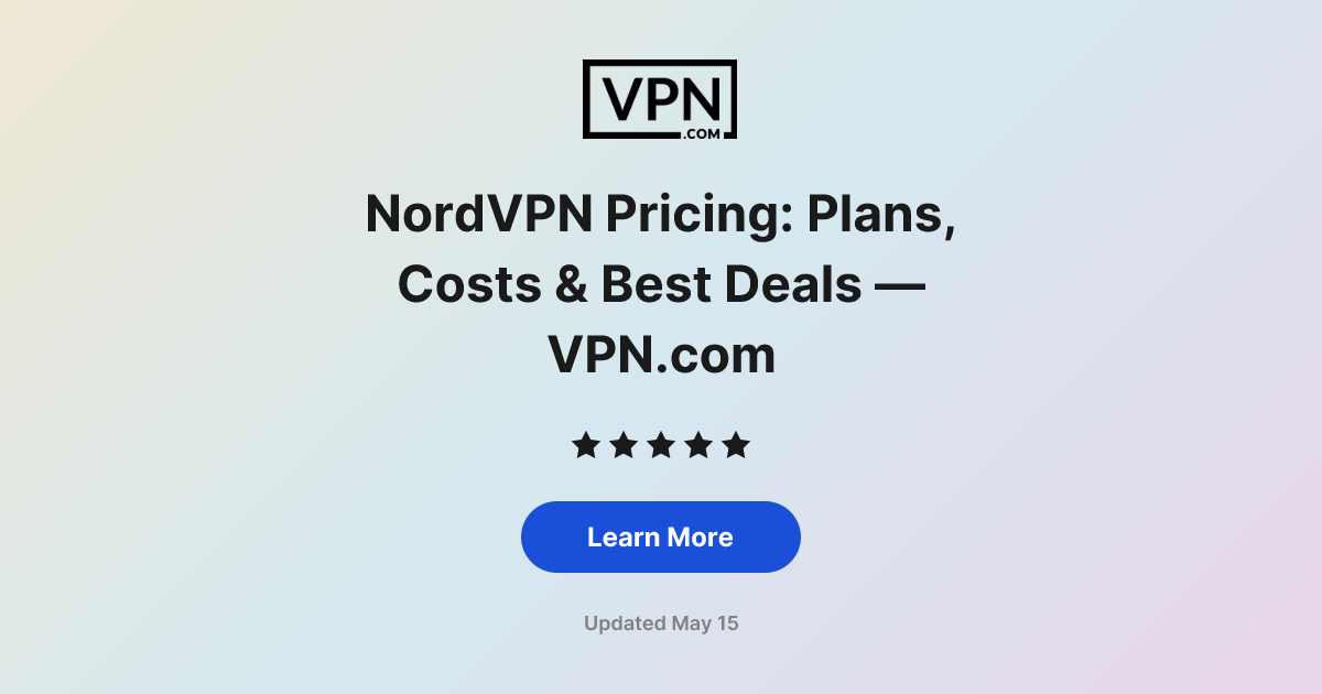 NordVPN Pricing: Plans, Costs & Best Deals — VPN.com