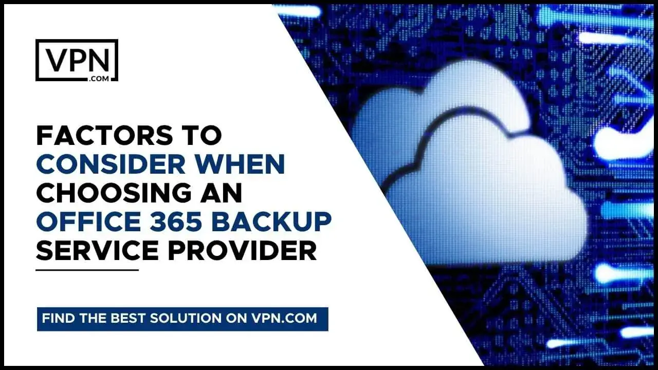 Protect Data With Best Office 365 Backup Service