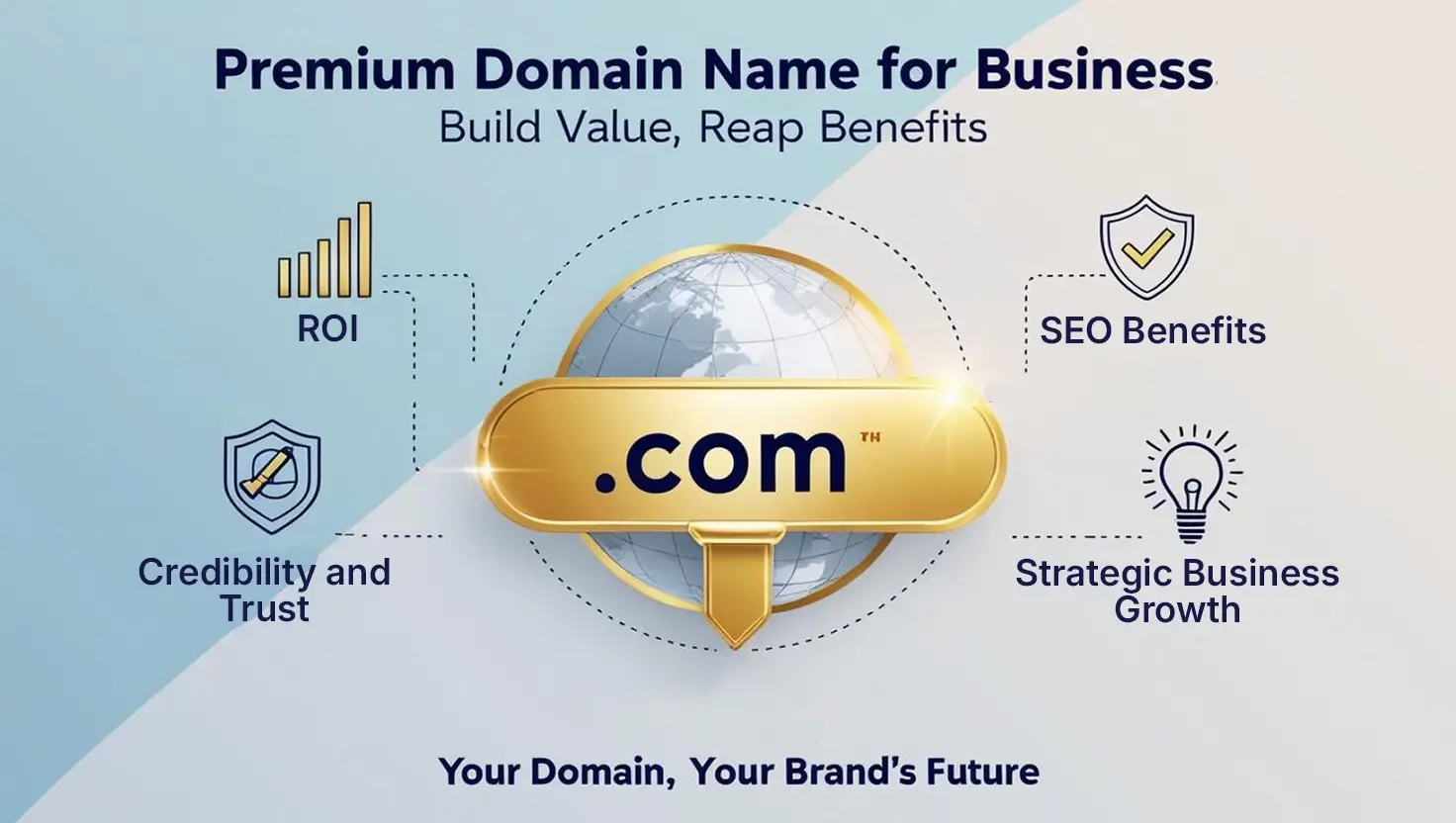 Premium Domain Name For Business: Build Value, Reap Benefits